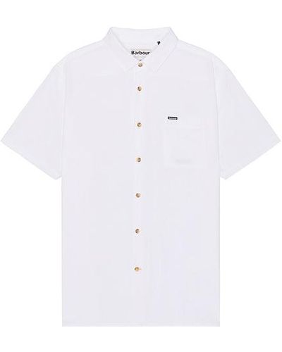 White Barbour Shirts for Men | Lyst