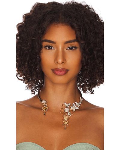 Metallic Elizabeth Cole Necklaces for Women | Lyst