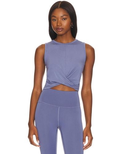 Blue Alo Yoga Tops for Women | Lyst