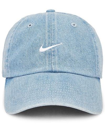 Blue Nike Hats for Men | Lyst