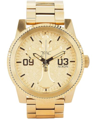Metallic Nixon Watches for Men | Lyst