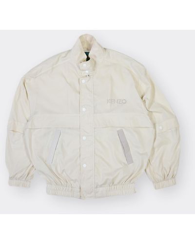 White KENZO Jackets for Women | Lyst