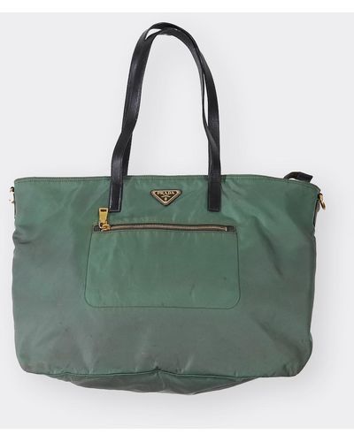 Green Prada Bags for Women | Lyst