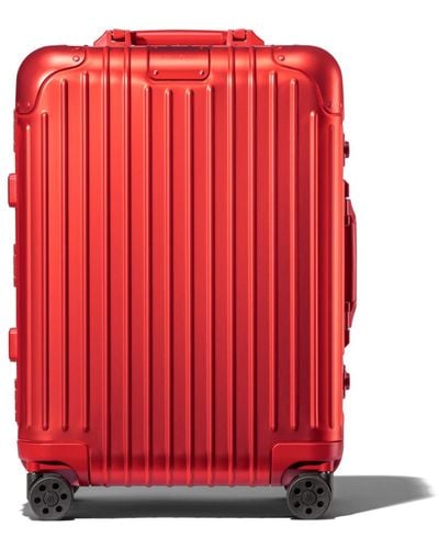Red RIMOWA Luggage and suitcases for Women | Lyst