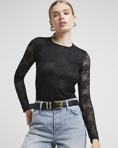 Black River Island Tops For Women Lyst