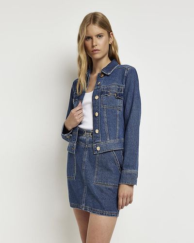 River Island Jean and denim jackets for Women | Online Sale up to 73% ...