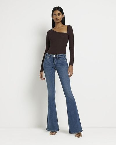 River Island Flare and bell bottom jeans for Women | Online Sale up to ...
