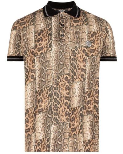 Natural Roberto Cavalli T-shirts for Men | Lyst