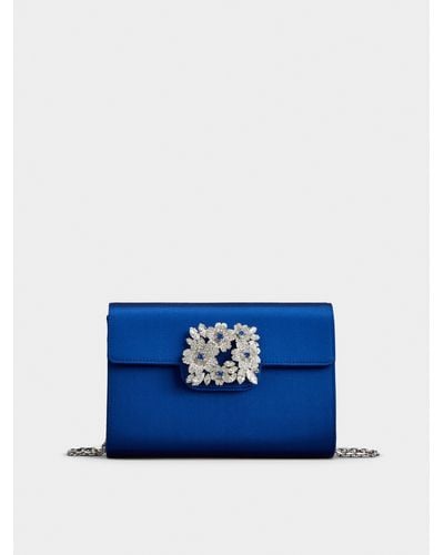 Blue Roger Vivier Clutches and evening bags for Women | Lyst