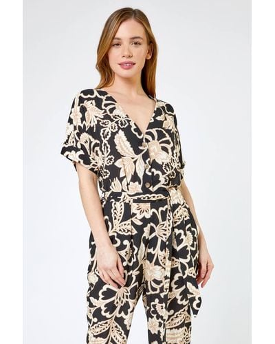 Black Roman Jumpsuits and rompers for Women | Lyst UK