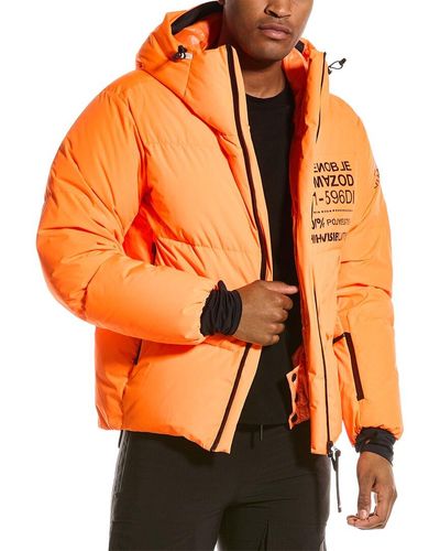 Orange Moncler Jackets for Men | Lyst