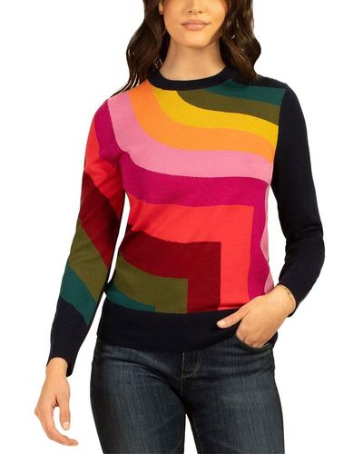 Red Trina Turk Sweaters and knitwear for Women | Lyst