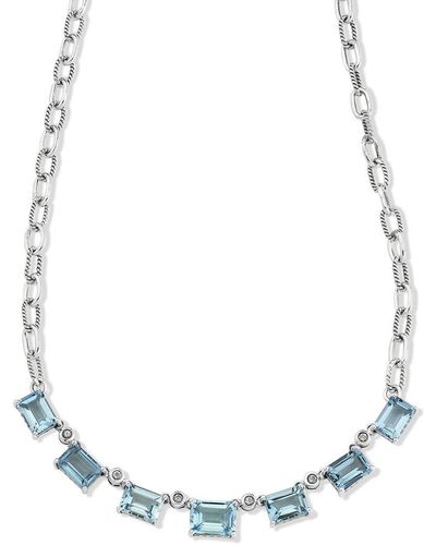 Blue Samuel B. Necklaces for Women | Lyst