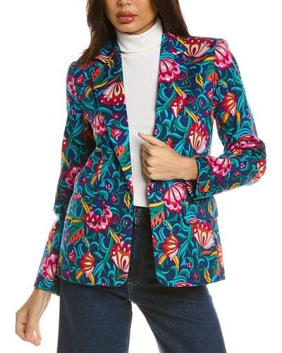 Blue Trina Turk Jackets for Women | Lyst