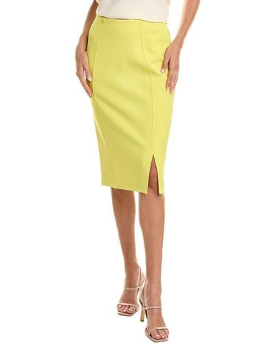 Yellow BOSS Skirts for Women | Lyst