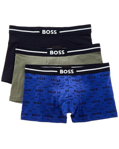 Blue Boxers for Men | Lyst