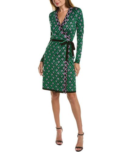 Wool Wrap Dresses for Women - Up to 86% off | Lyst