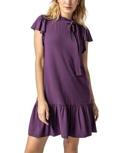 Purple Peplum Dresses for Women - Up to 83% off | Lyst