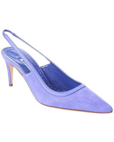 Manolo Blahnik Slingback Pumps for Women - Up to 50% off | Lyst