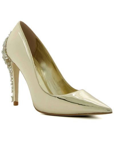 Metallic Dune Heels for Women | Lyst