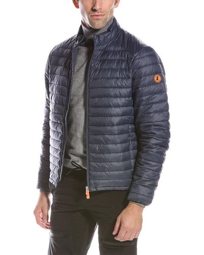 Blue Save The Duck Jackets for Men | Lyst