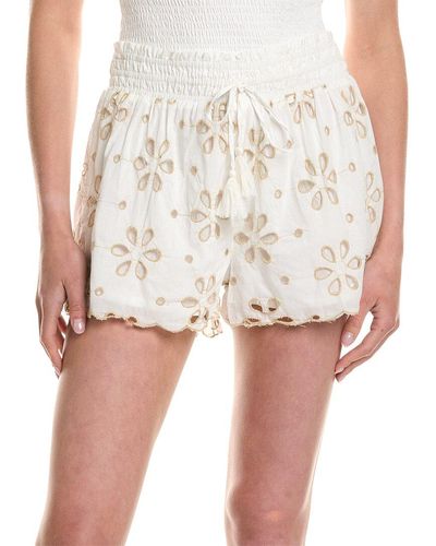 White Surf Gypsy Shorts for Women | Lyst