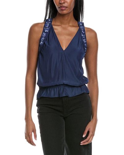 Blue Ramy Brook Tops For Women Lyst
