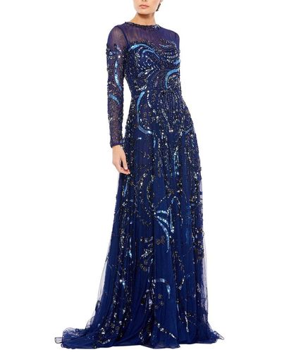 Blue Mac Duggal Dresses for Women | Lyst