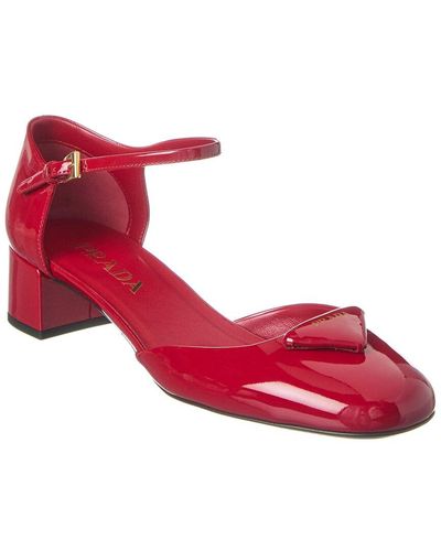 Red Prada Heels for Women | Lyst