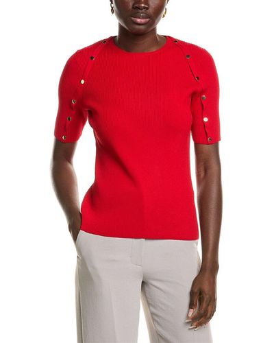 Red Anne Klein Tops for Women | Lyst
