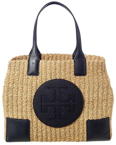 Natural Tory Burch Beach bag tote and straw bags for Women | Lyst
