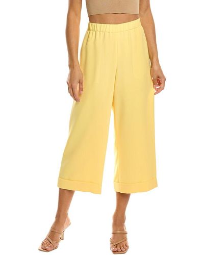 Yellow Lafayette 148 New York Pants, Slacks and Chinos for Women | Lyst