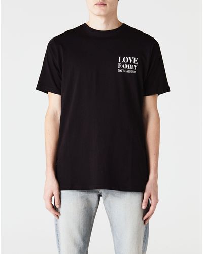 Black FAMILY FIRST T-shirts for Men | Lyst