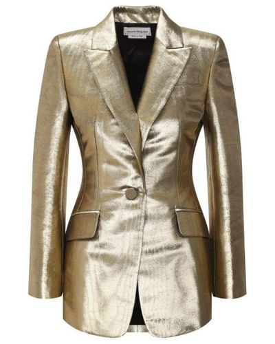 Metallic Gold Jackets for Women - Up to 72% off | Lyst