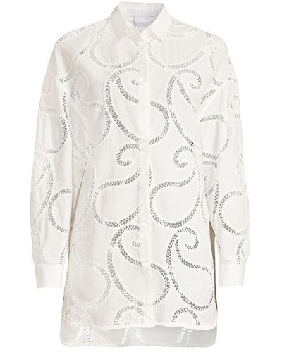 White Anne Fontaine Tops for Women | Lyst White Anne Fontaine Tops for Women | Lyst