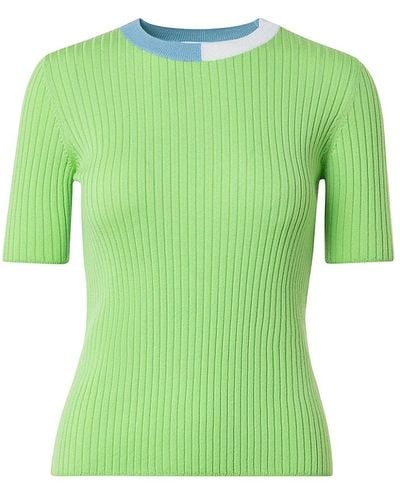 Green Akris Punto Tops for Women | Lyst