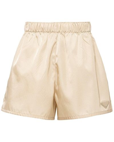 Natural Prada Shorts for Women | Lyst