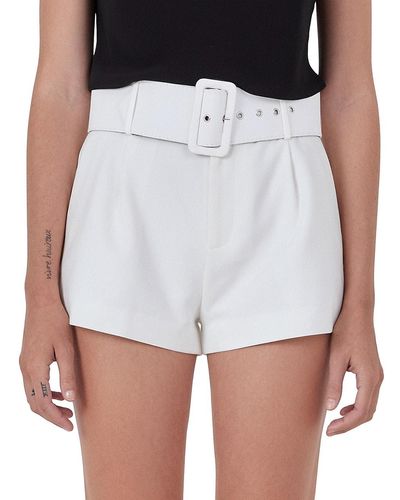 White Endless Rose Shorts for Women | Lyst