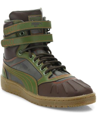 Brown PUMA Boots for Men | Lyst