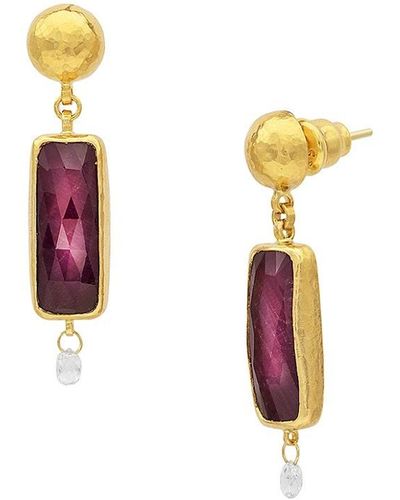 White Gurhan Earrings and ear cuffs for Women | Lyst