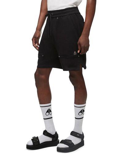 Black Moose Knuckles Shorts for Men | Lyst