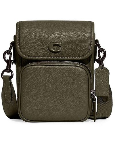 Green COACH Messenger bags for Men | Lyst