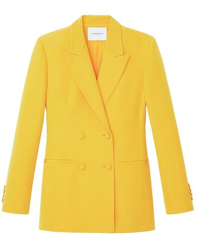 Yellow Lafayette 148 New York Jackets for Women | Lyst