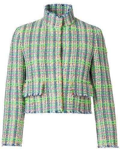 Green Akris Punto Jackets for Women | Lyst