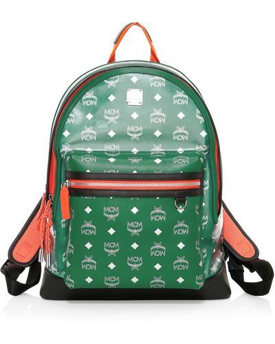 Green MCM Backpacks for Men | Lyst