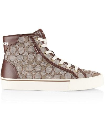 COACH High-top sneakers for Men | Online Sale up to 69% off | Lyst