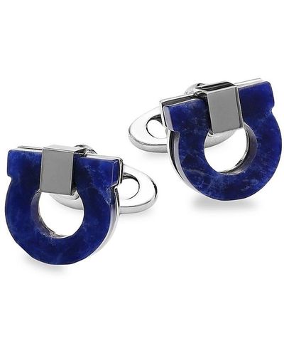 Blue Ferragamo Cufflinks for Men | Lyst