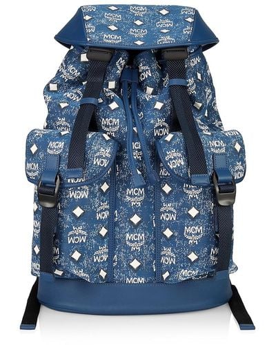 Blue Mcm Backpacks for Men - Up to 33% off | Lyst