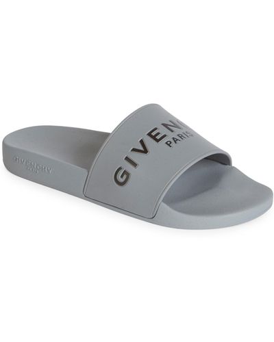 Gray Givenchy Sandals, slides and flip flops for Men | Lyst