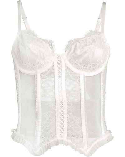 White KAT THE LABEL Lingerie for Women | Lyst
